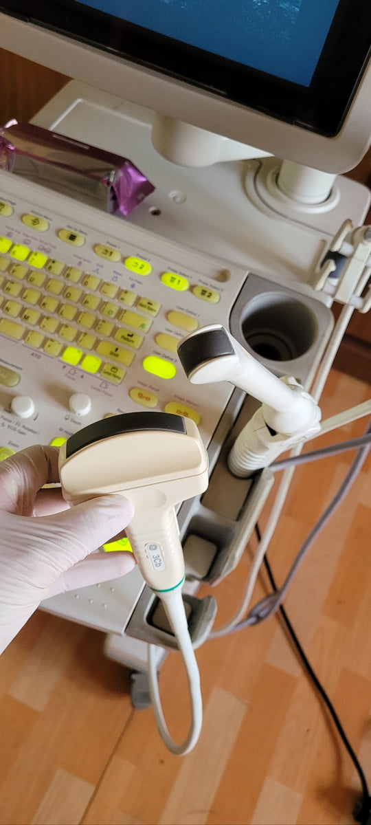 Used Logiq 200 MD Pro Convex 3CB with Vaginal MTZ Two Probe Ultrasound ...