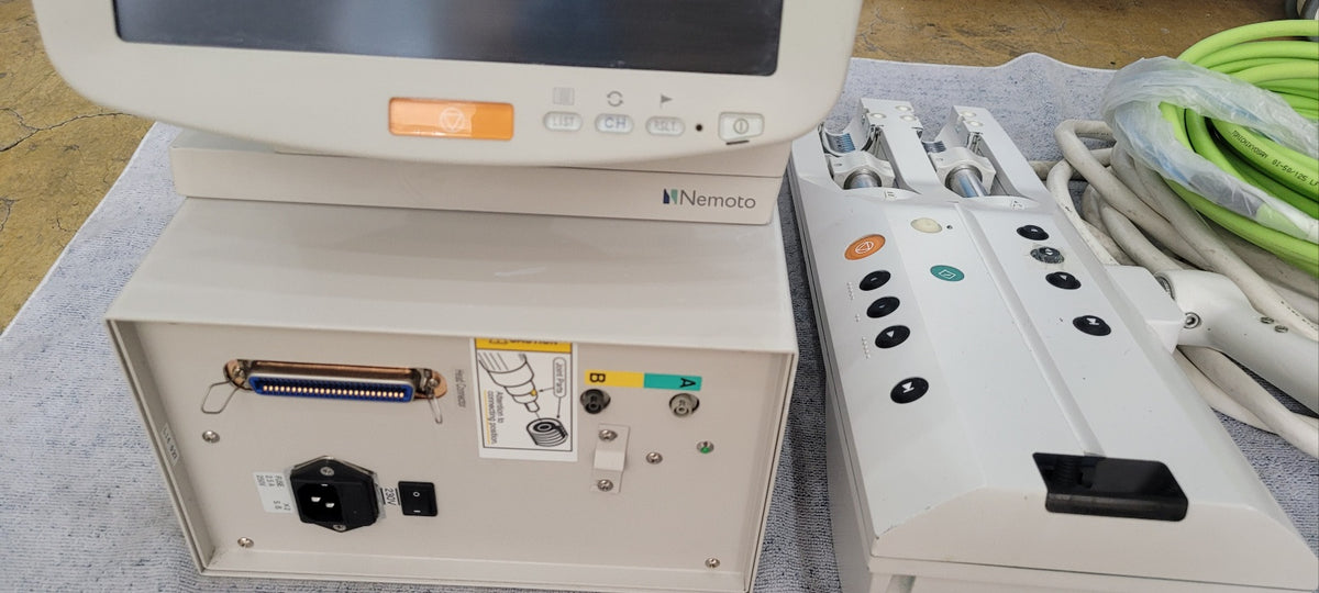 WorldWide Selling on Used NEMOTO Sonic Shot GX Injector Mri Monitor Sy ...