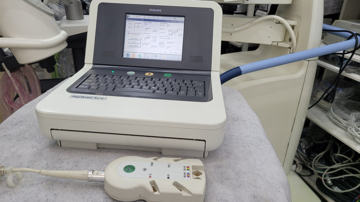 Worwide Selling on Used Philips Pagewriter Tc30 Touch Screen Ecg Ekg M ...